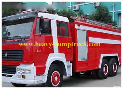 Cina Camion dei vigili del fuoco 6X4 20m, camion dei vigili del fuoco della schiuma dell'acqua di Howo della piattaforma con la garanzia in vendita