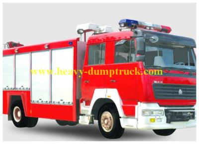 Cina L'autopompa antincendio trasporta SINOTRUK su autocarro HOWO 4x2 6 CBM con l'EURO 2 del carro armato della schiuma in vendita