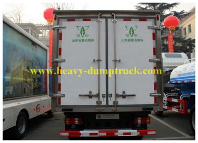 Cina Il trasporto Howo della carne ha refrigerato il camion 6x4 266HP della scatola 25 T, camion del contenitore di ghiaccio in vendita