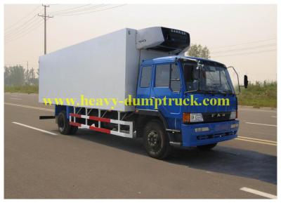 China Refrigerator box truck 4x2 drive for Africa , Sinotruk Howo Truck for sale