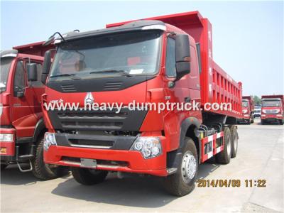 Cina Autocarri con cassone ribaltabile filippini della costruzione del secchio dello scaricatore del ³ del modello SINOTRUK A7 10 Wheers 20m in vendita