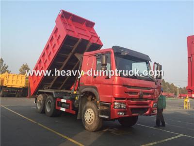 Cina Sinotruk Howo camion dell'onere gravoso del ribaltatore da 371 cavallo vapore per la cattivi condizione stradale e sovraccarico in vendita