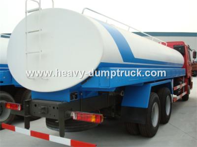 Cina Camion di serbatoio di acqua di 20 CBM con il sistema di frenatura appiattito dell'aria del circuito doppio in vendita