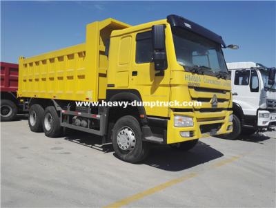 Cina La zona mineraria facendo uso dell'autocarro con cassone ribaltabile di HOWO con lo scaricatore del ³ di 15-25m Bucket la capacità, 371hp o 336hp come facoltativo in vendita
