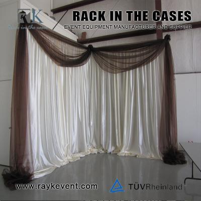 China Black Backdrop For Stage Theatre Professional Drape 4.3m x 5.5m for sale