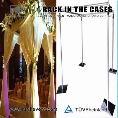 China shenzhen good quality wedding pipe and drape with hanger for sale