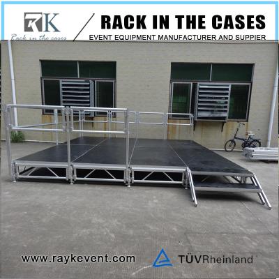 China Setup Portable Durable Stage with Folding Stage Stairs and Stage Platform  from RK China you deserve it for sale