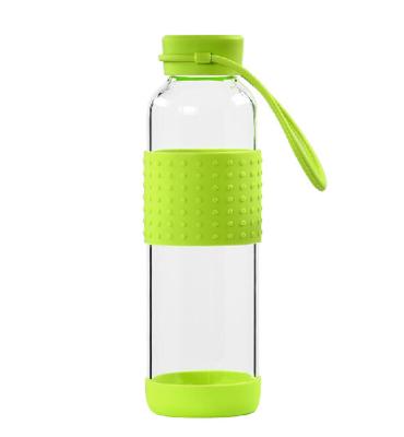 China New Products Hot sale in USA market High Borosilicate Glass Drinking Bottle for sale