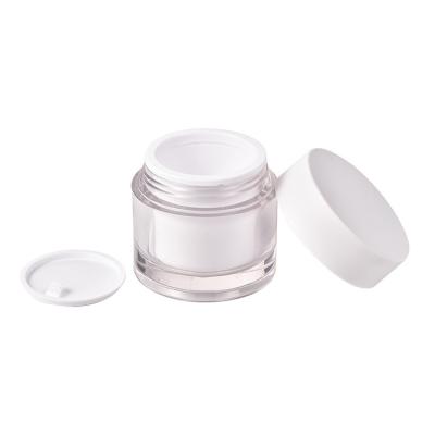中国 処置のポンプおよび瓶が付いているふさ50g 30ml 110ml 120ml 130mlの厚い壁の化粧品のプラスチックびん 販売のため