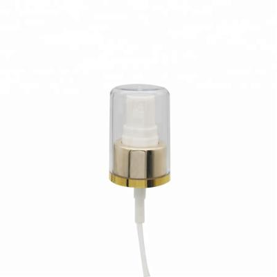 Cina 18/410 24/410 di pompa brillante di alluminio 28mm dello spruzzatore dell'oro di 18mm 20mm 24mm in vendita