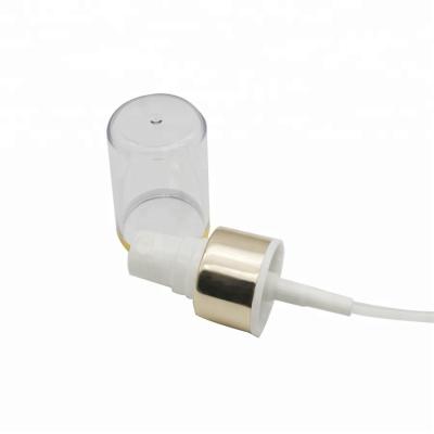 Cina 18/410 24/410 di pompa brillante di alluminio 28mm dello spruzzatore dell'oro di 18mm 20mm 24mm in vendita