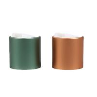 China Die 20/410 24/410 schwarze Disketten-zugeführten Kappen strahlten Aluminium sand zu verkaufen
