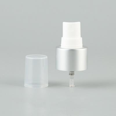 Cina cappuccio 18/410 di 24mm Matte Silver Aluminum Perfume Sprayer 20/410 24/410 di 28/410 in vendita