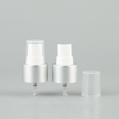 Cina cappuccio 18/410 di 24mm Matte Silver Aluminum Perfume Sprayer 20/410 24/410 di 28/410 in vendita