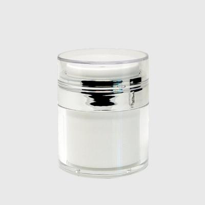 Cina i contenitori crema della bottiglia del barattolo della pompa senz'aria di 1.76oz 50g 50ml stonano vuoto con la cima della stampa in vendita