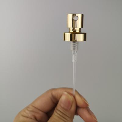 China pulverizador de alumínio da névoa do perfume da bomba do friso da garrafa de perfume de 13mm 15mm 18mm 20mm à venda