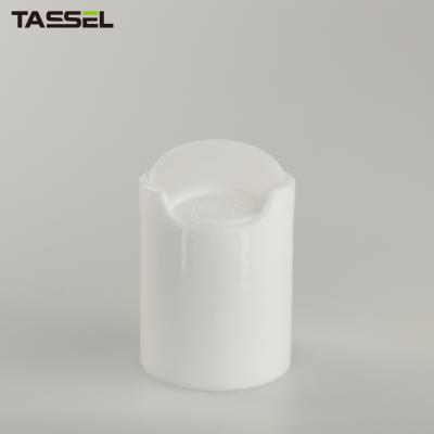 Cina 20/415 di tappo di bottiglia di plastica del tappo superiore bianco del disco per le bottiglie del PE dell'ANIMALE DOMESTICO in vendita