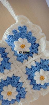 China O saco projetado personalizado da beleza fez malha o saco feito à mão Daisy Bag à venda