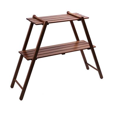 vintage wood shelf