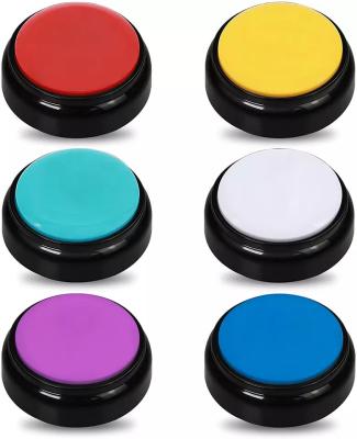 China Set of 4 Recordable Buttons with 2 Mats - Record and Playback Any Custom Message to Teach Your Dog Voice What They Want for sale