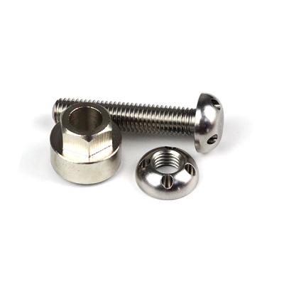 China 5/16-18 stainless steel anti theft bolt nut for sale
