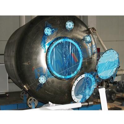 China hot sale Fluoroplastic lining  Fluorine-lined High Quality tank vessel PTFE olefine acid horizontal storage kettle for sale