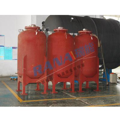 China Steel lined PTFE surge tank F4 Chemical storage tank anticorrosive equipment for sale