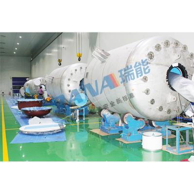 China carbon steel lined PTFE/ PFA/ ETFE/ECTFE/PVDF storage tank for chromic acid service life 10 years for sale