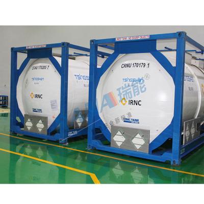 China ISO tanker Lining Teflon PTFE vessel Chemical Equipment for liquid storage for sale