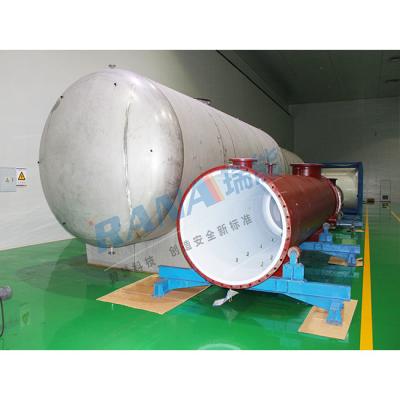 China Tower column Lining Teflon PTFE vessel Chemical Equipment for liquid storage for sale