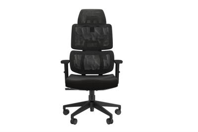 China Het zwarte Bureau Mesh Chairs van PA66 23kg 3 Graadsluiten voor het Ontspannen Te koop