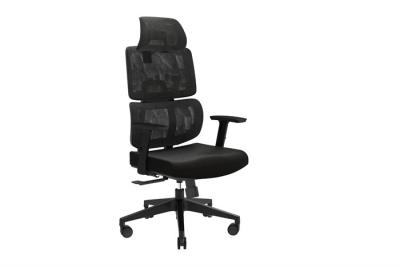 China Het zwarte Bureau Mesh Chairs van PA66 23kg 3 Graadsluiten voor het Ontspannen Te koop
