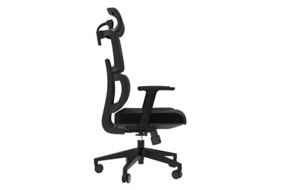 China Het zwarte Bureau Mesh Chairs van PA66 23kg 3 Graadsluiten voor het Ontspannen Te koop