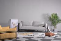 China Upholstered Modern Office Reception Sofa Solid Wood Frame for sale