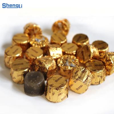 中国 PLCとタッチスクリーンで制御された充填心形ホイル包装機 チョコレート用 販売のため