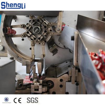 China Elektrisch aangedreven dubbel draaiende snoep-chocolademachine voor snoepverpakkingslijn Te koop