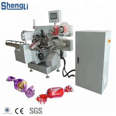 中国 高速自動チョコレートキャンディーシングルトイストパッケージングマシン 販売のため