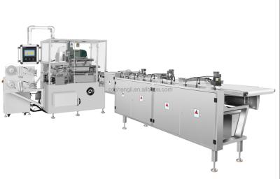 中国 98% 合格率 半自動 チョコレート タブレット セルロファン 折りたたみ 包装 機械 販売のため