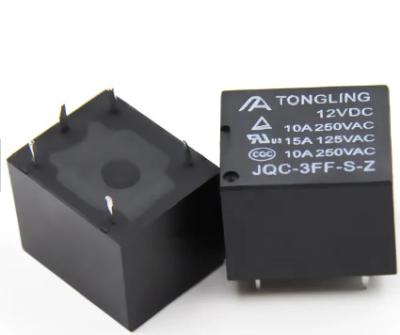 Cina 5 Pin 5V 6V 9V 12V 24V T73 PCB Relays 15A 125VAC High Power Electric Mini Relay in vendita