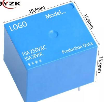 China 12v Switching Relay JQC-3F Spdt Pcb 5 Pin T73 DC 48v 24v 12 Volt 5v Electromagnetic zu verkaufen