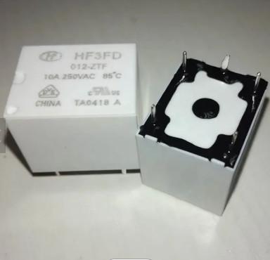 China HF3FD 012-ZTF 5Pin 12V DC 10A 250VAC Switching Relay HF3FD/012-ZSTF HF3FD 024-ZTF 24V DC for sale