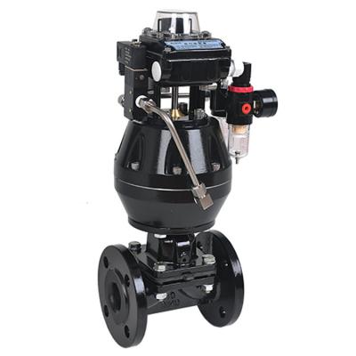 China Pneumatic Rubber Lined Diaphragm Valve for sale