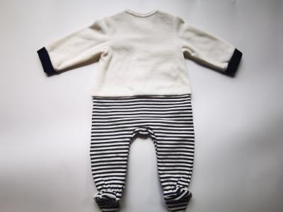 China Borduurwerkflard op de Kruippakjes Volledige Koker van de Borst Leuke Baby Te koop