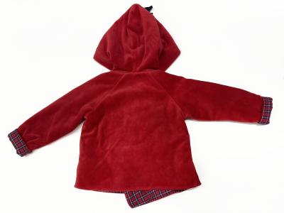 Cina Il cotone di Autumn Cute Baby Girl Jackets ha imbottito incappucciato in vendita