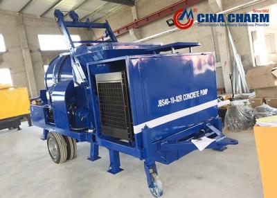 Cina Pompa per calcestruzzo diesel a macchina della costruzione con il doppio sistema di pompaggio idraulico del cilindro in vendita