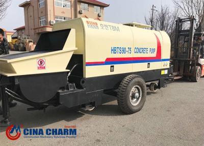 Cina Pompa per calcestruzzo facilmente lavata del rimorchio, pompa per calcestruzzo idraulica 60m3/H in vendita