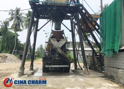 Cina Macchina d'ammucchiamento aggregata di alta precisione PLD1600 per la pianta concreta di miscela di calcestruzzo di salto della centrale di betonaggio HZS60/HZS50 in vendita