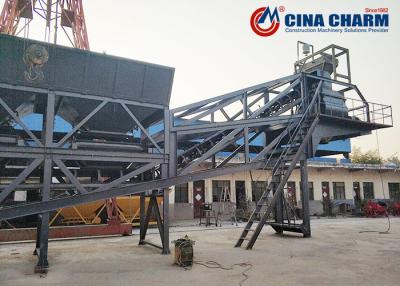 Cina Pianta concreta della miscela in lotti della mini di miscela di calcestruzzo YHZS50 della pianta in lotti pianta concreta mobile messa in recipienti automatica della miscela in vendita