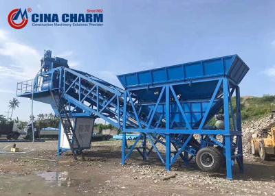 Cina Centrale di betonaggio concreta mobile di centrale di betonaggio YHZS35 dei produttori della mini pianta concreta mobile del cemento in vendita