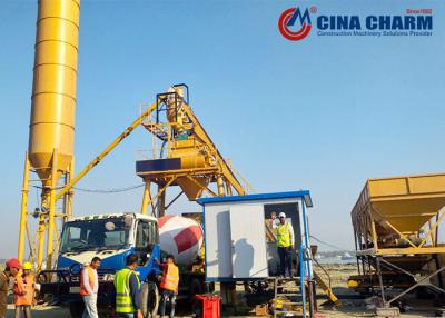 Cina Stazione d'ammucchiamento concreta di miscela di calcestruzzo plant/HZS25 di alta efficienza in vendita